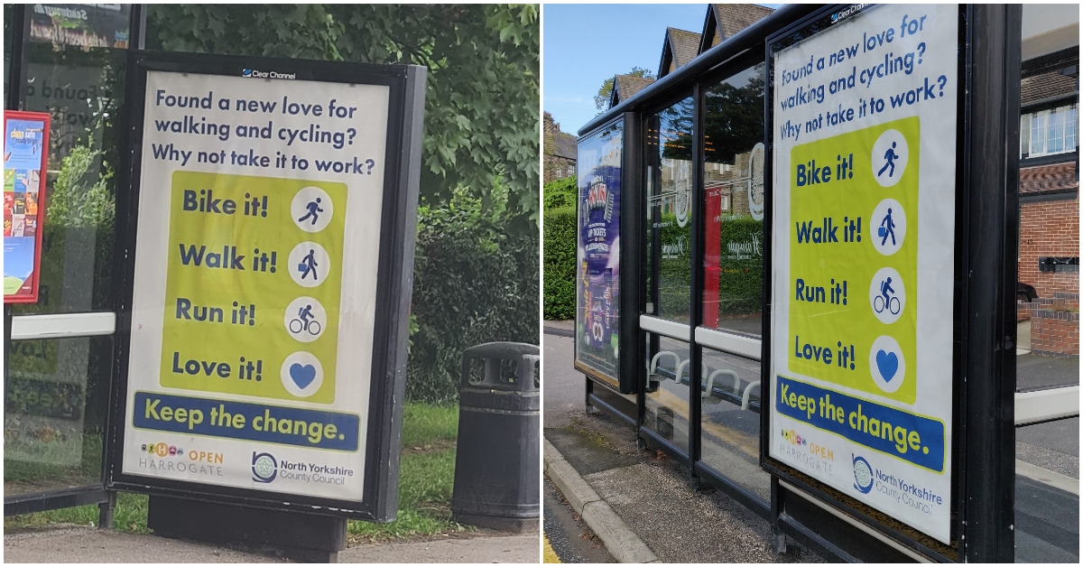 'Someone is getting sacked!' jokes over county council poster error