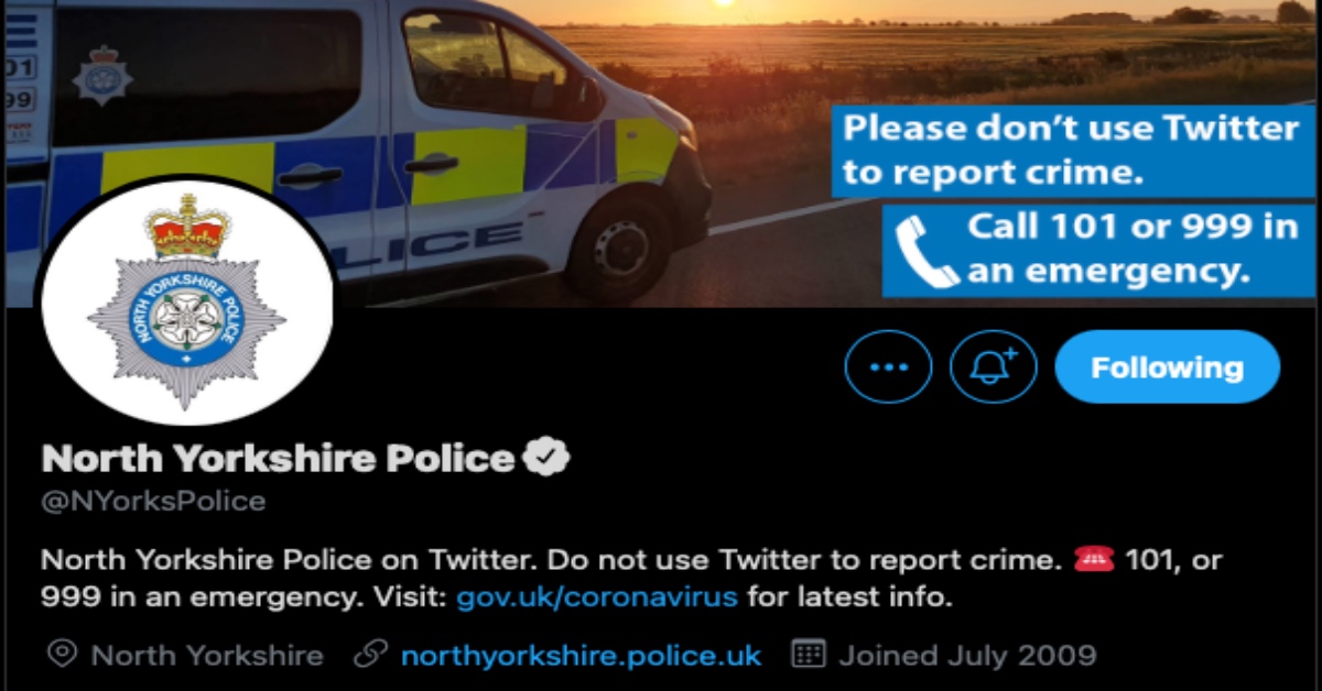 Twitter backlash against police social media changes