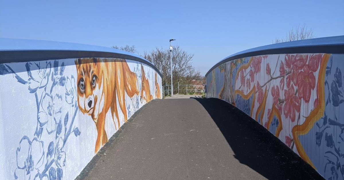 CCTV to tackle anti-social behaviour on Bilton's mural bridge