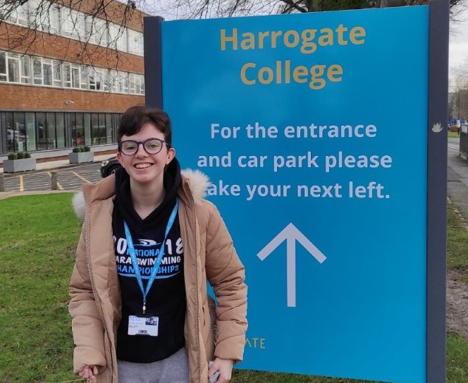 Harrogate student Emily Holder aims for Paralympic gold