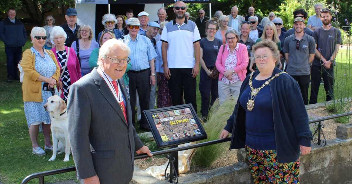 Sensory garden with braille plaques opens in Harrogate