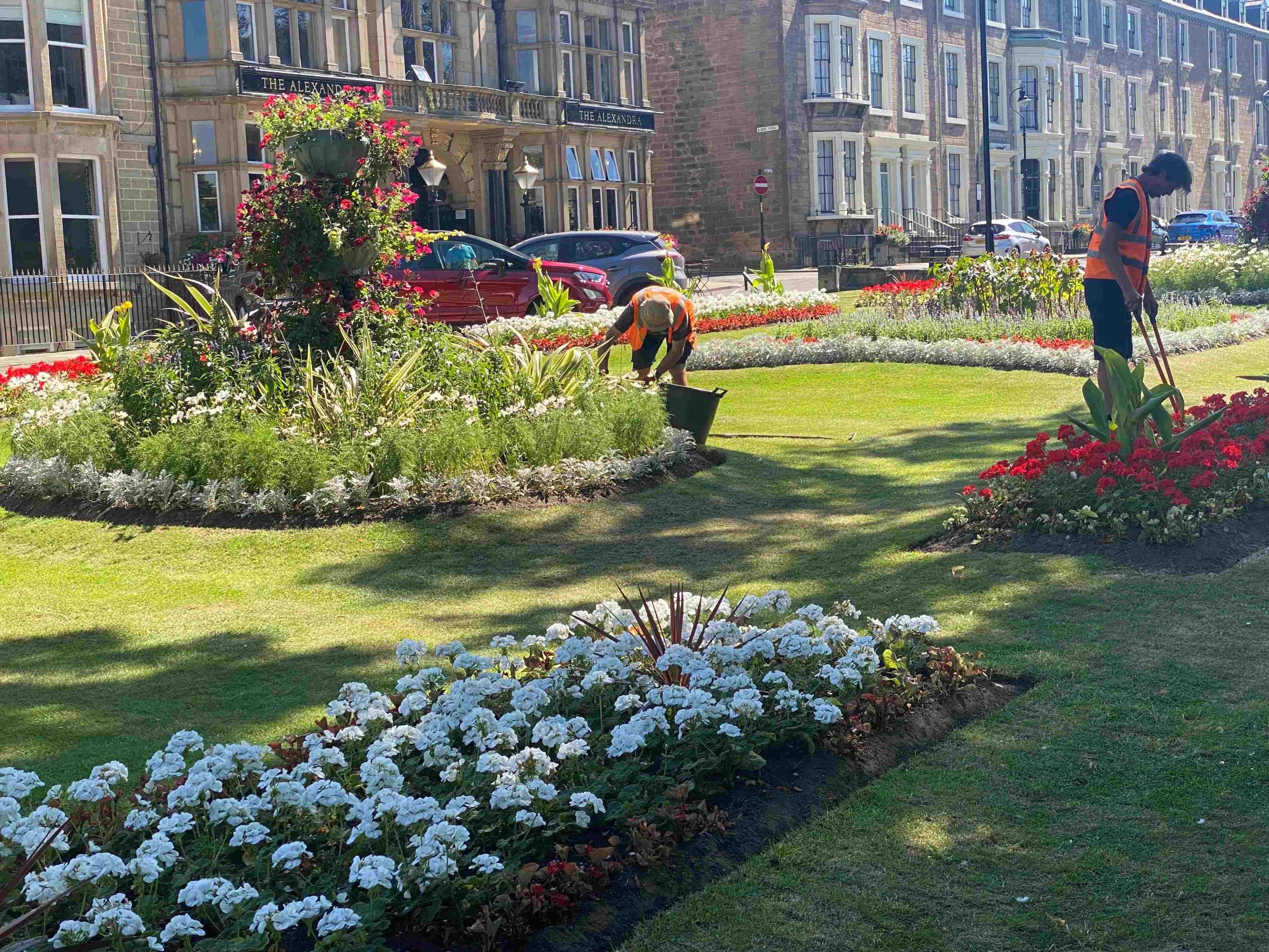 Harrogate district paddling pools to stay open but flower watering to ...