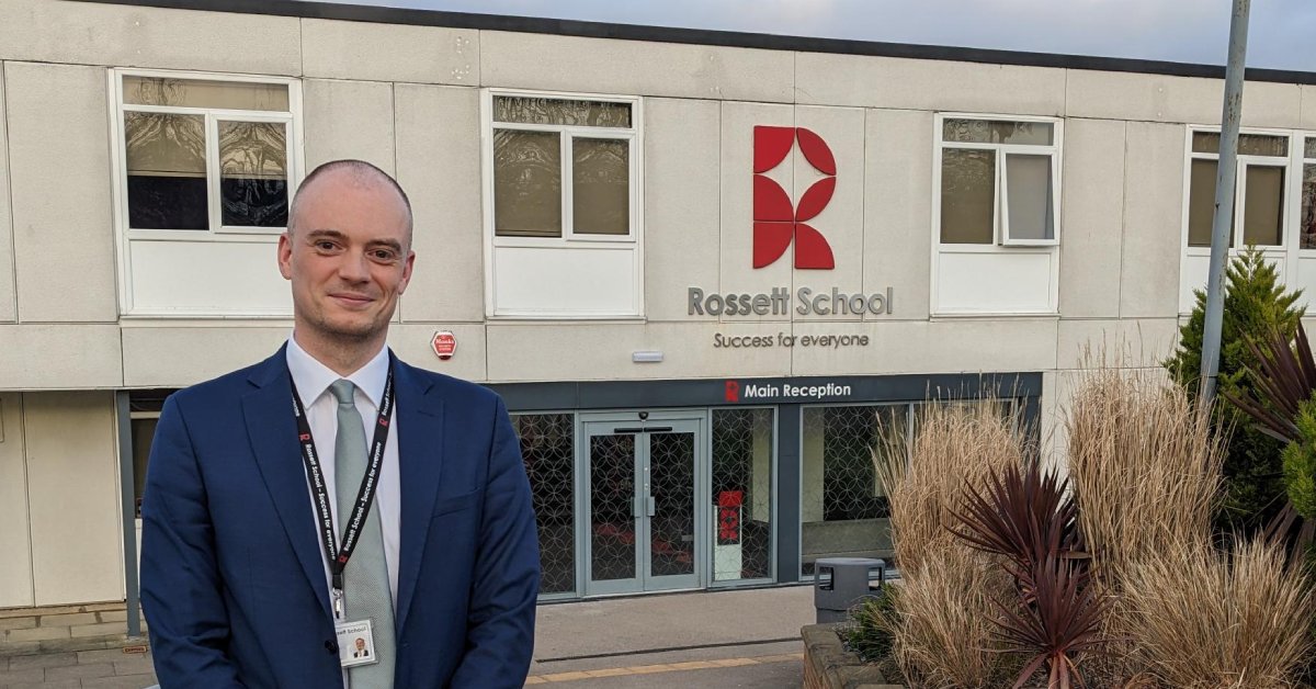 Meet the man aiming to restore pride and ambition at Rossett School