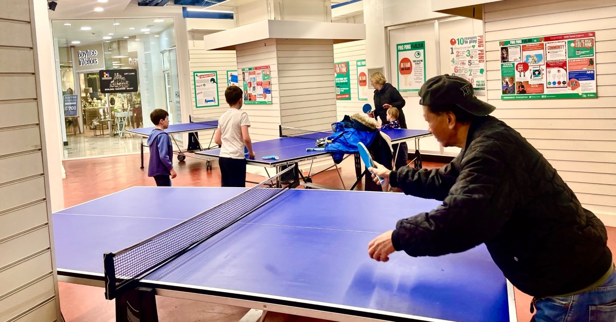 Ping pong parlour returns to Harrogate