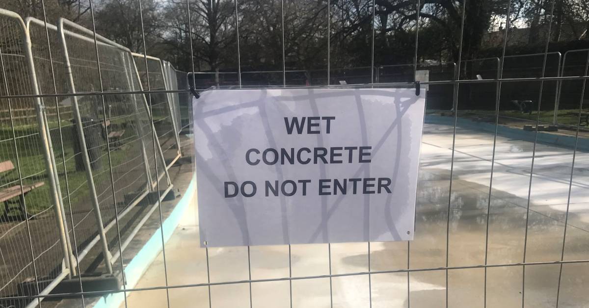 Ripon paddling pool refurbishment is under way