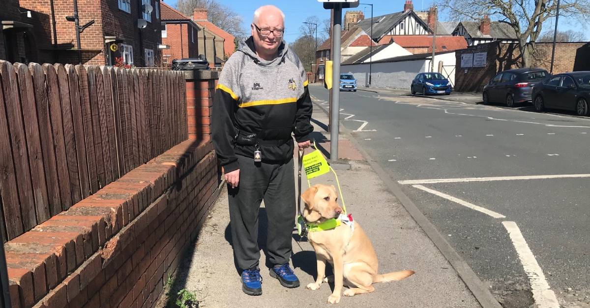 Partially sighted Ripon man thanks highways workers for removing trip ...
