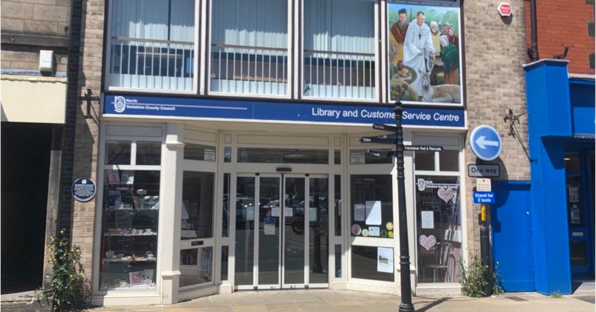 Harrogate has the most used library in North Yorkshire