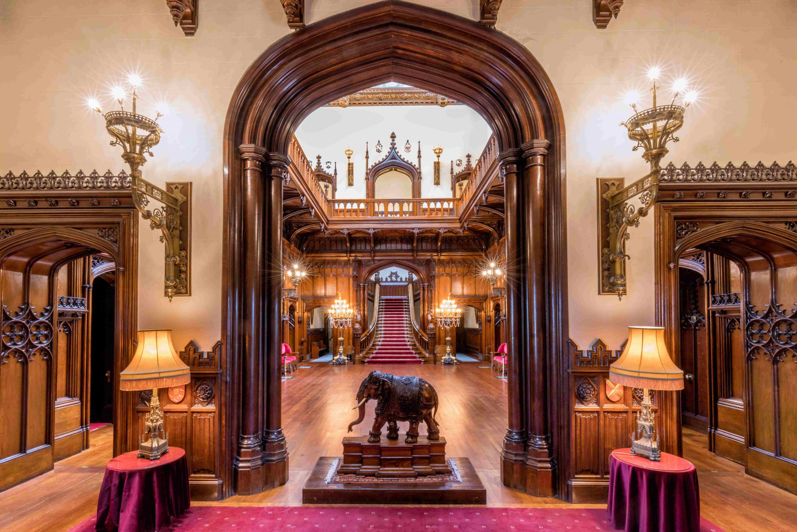 Royal recognition for the American who saved Allerton Castle