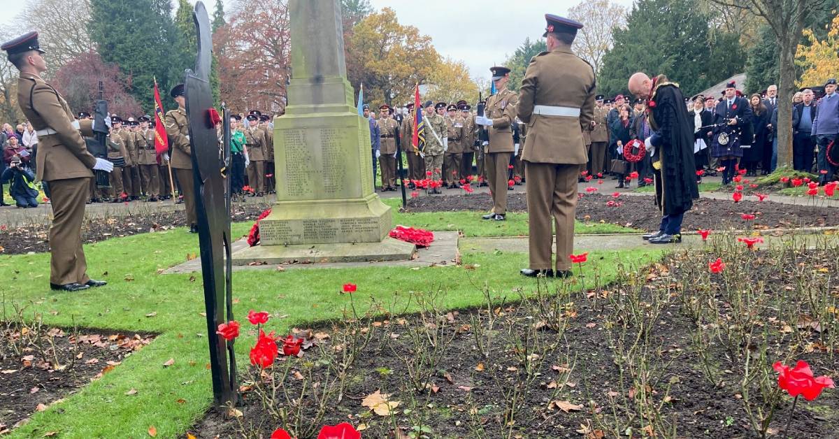 Thousands gather to mark Ripon's Remembrance Sunday