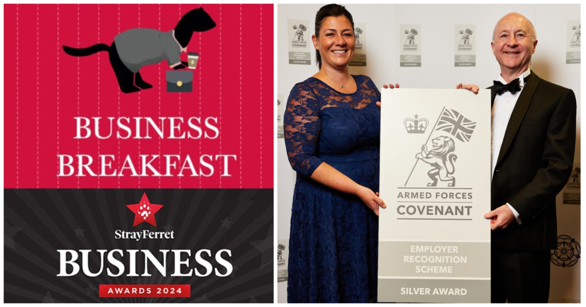 Business Breakfast: Reed Boardall awarded Silver by MOD