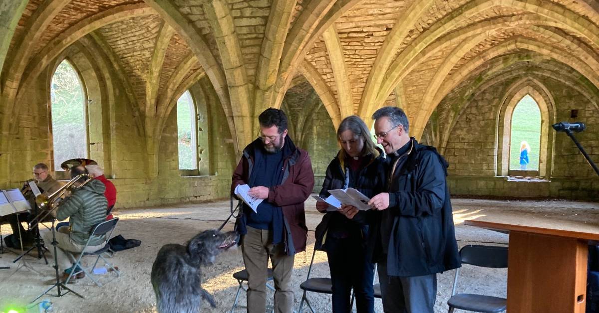 Hundreds join in Ripon Cathedral's annual pilgrimage to Fountains Abbey
