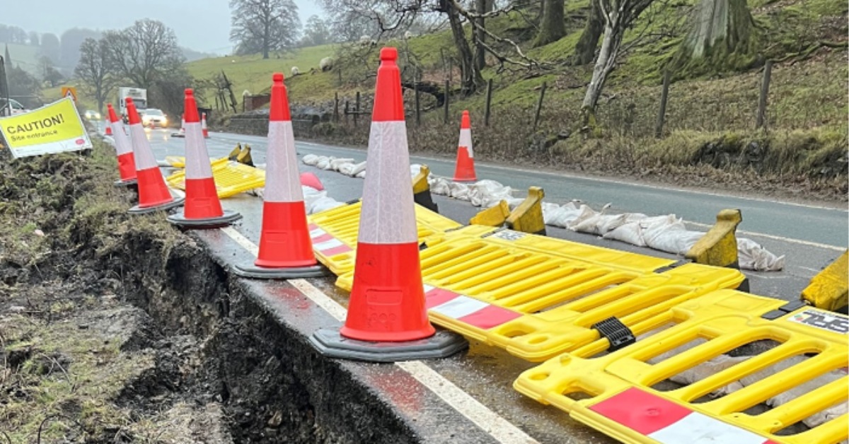 Harrogate to Skipton bus suspended due to Kex Gill work