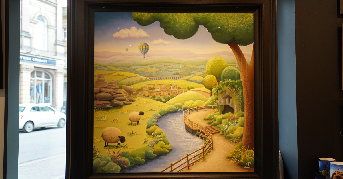 Lucy Pittaway unveils new original celebrating Harrogate life