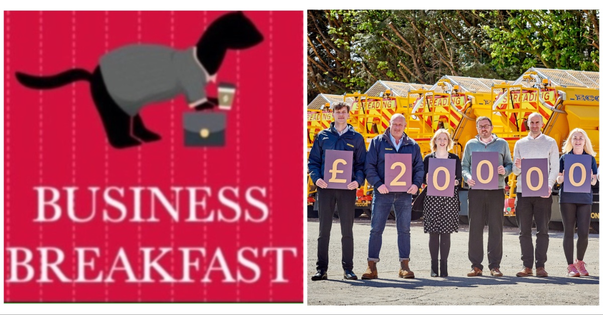 Business Breakfast: Ripon company raise £20k in memory of former director