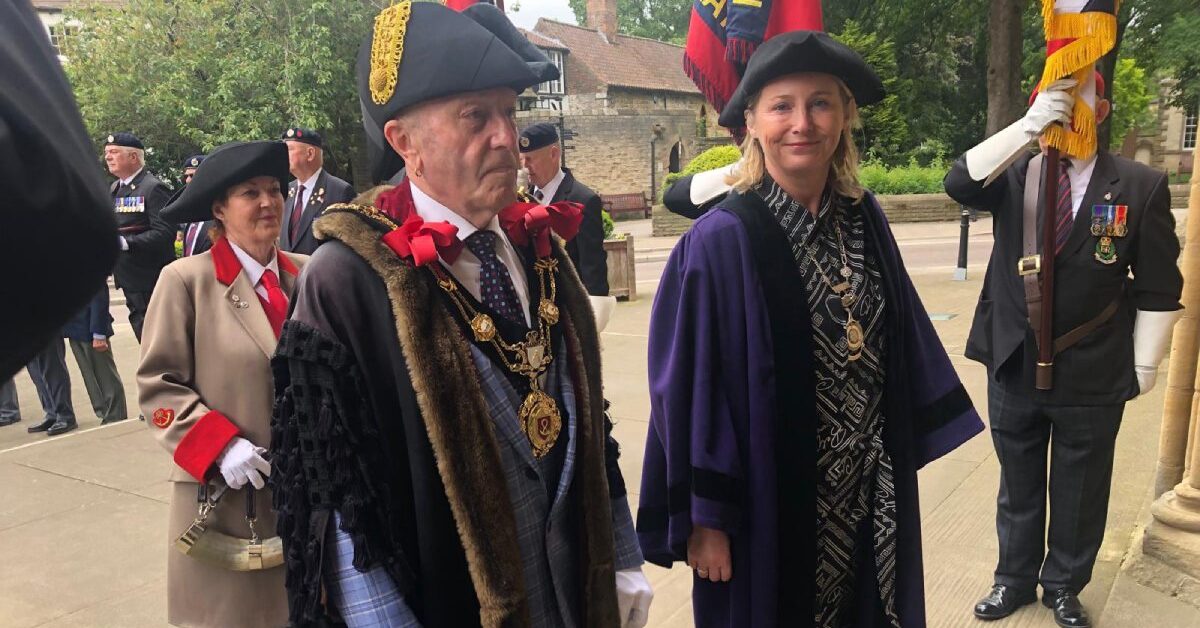 Royal Engineers march to commemorate 75th anniversary of freedom of Ripon