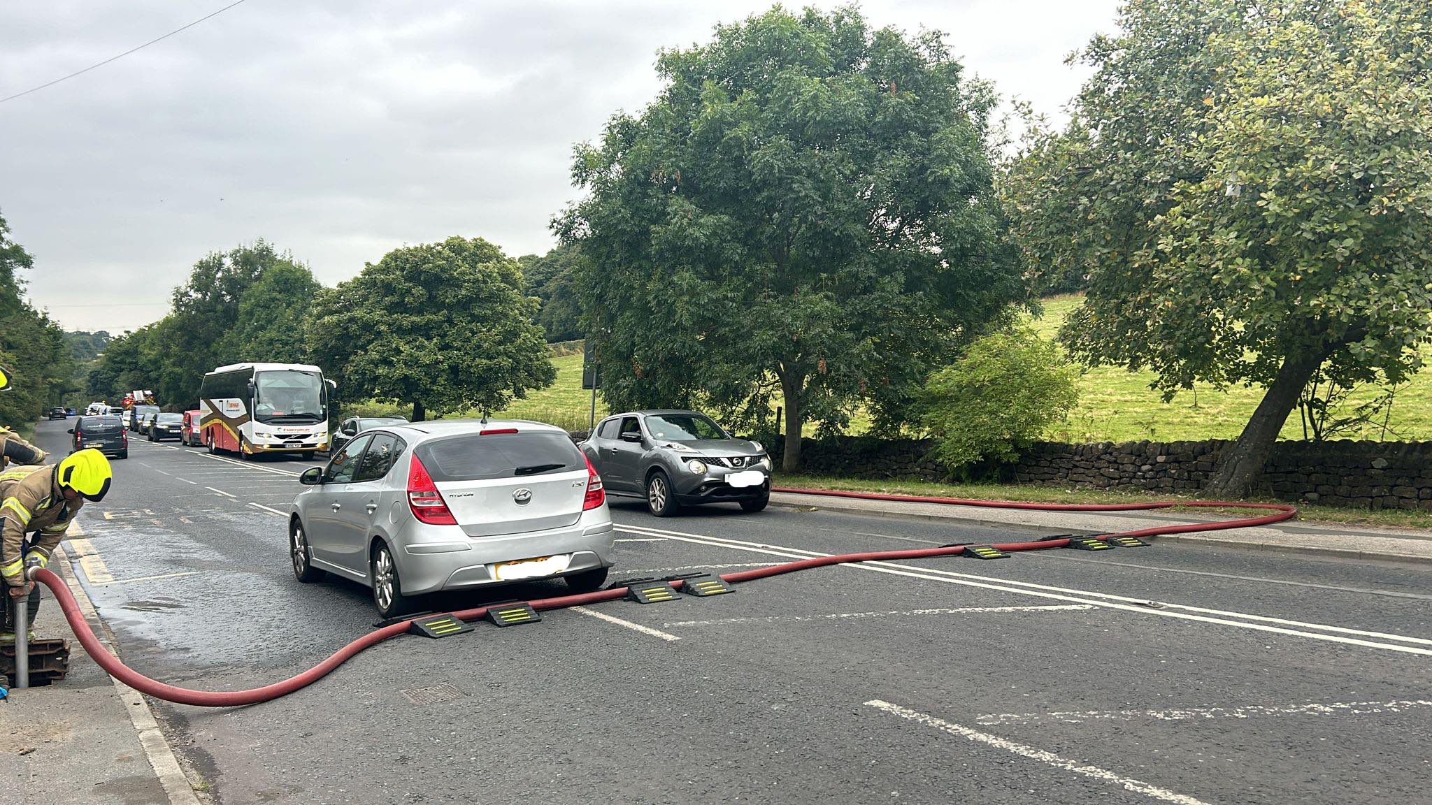 Fire fighters tackle major blaze in Harrogate