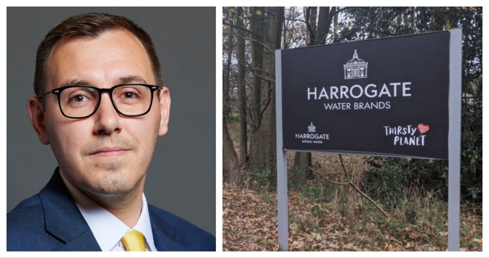 Tom Gordon MP opposes Harrogate Spring Water’s expansion plans