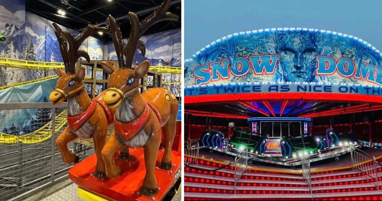 Glide into the festive season at Harrogate’s ice rink and Christmas Funland