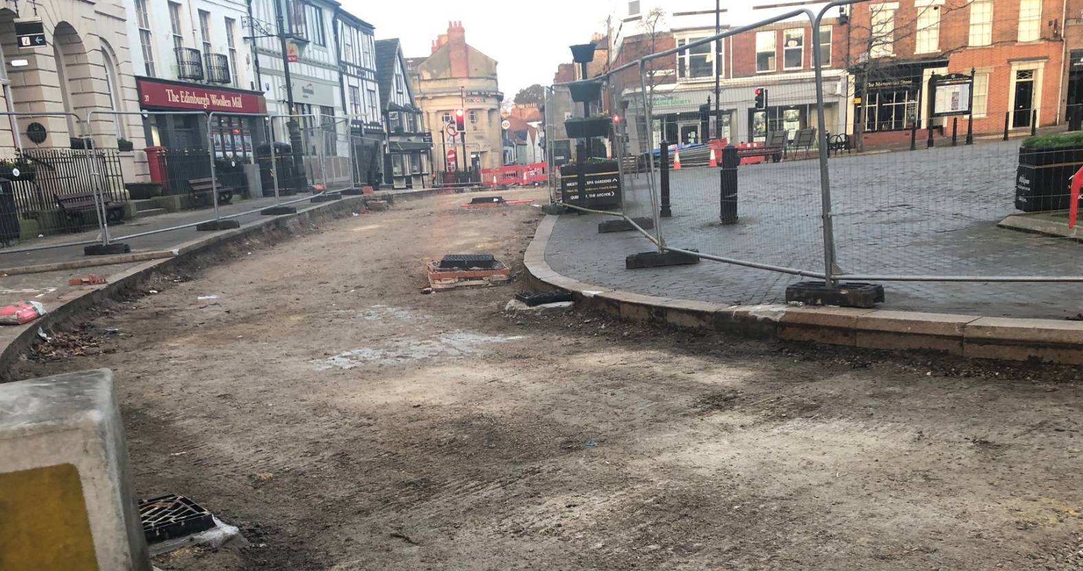 How is Ripon city centre resurfacing progressing?