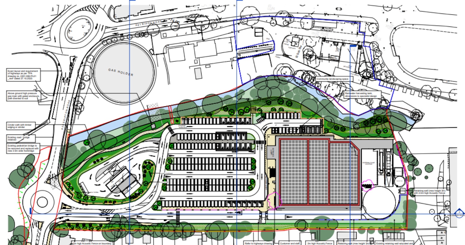 Site plan for new Harrogate Tesco revealed