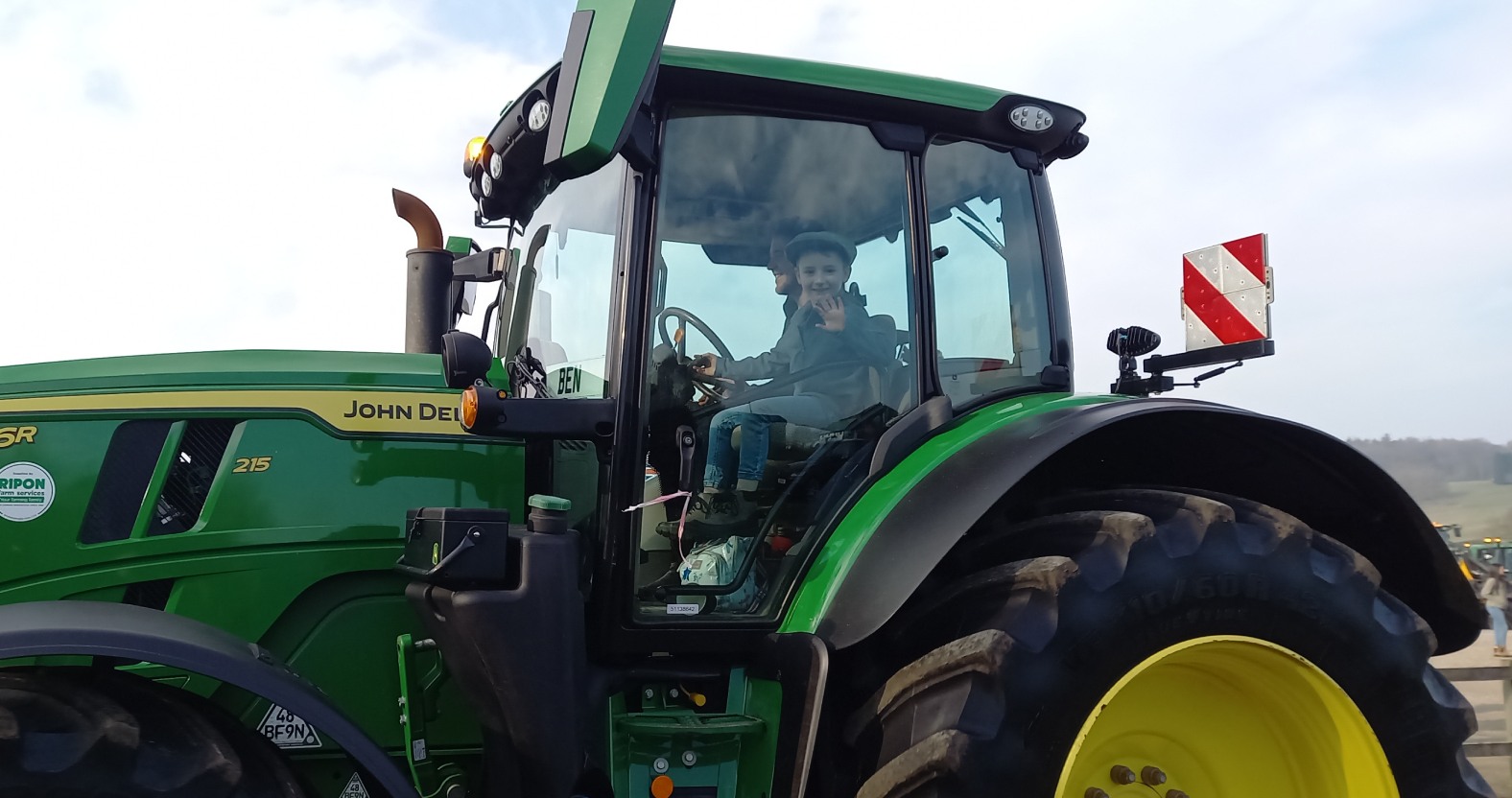 GALLERY: Knaresborough Tractor Run 2025 sets off