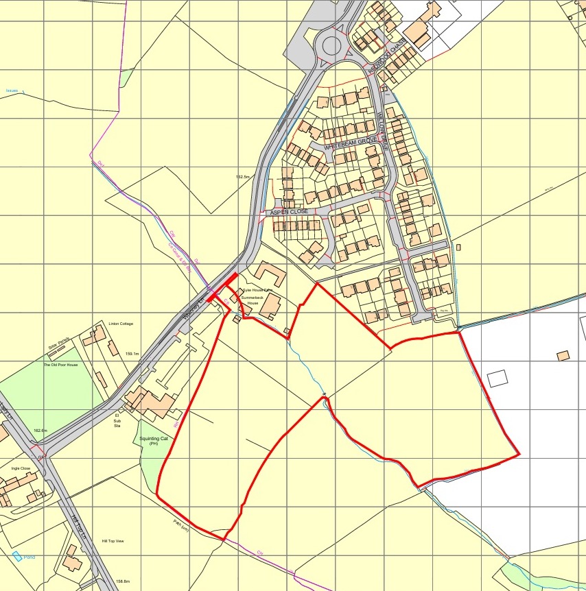 Developer applies to build 83 homes on edge of Harrogate