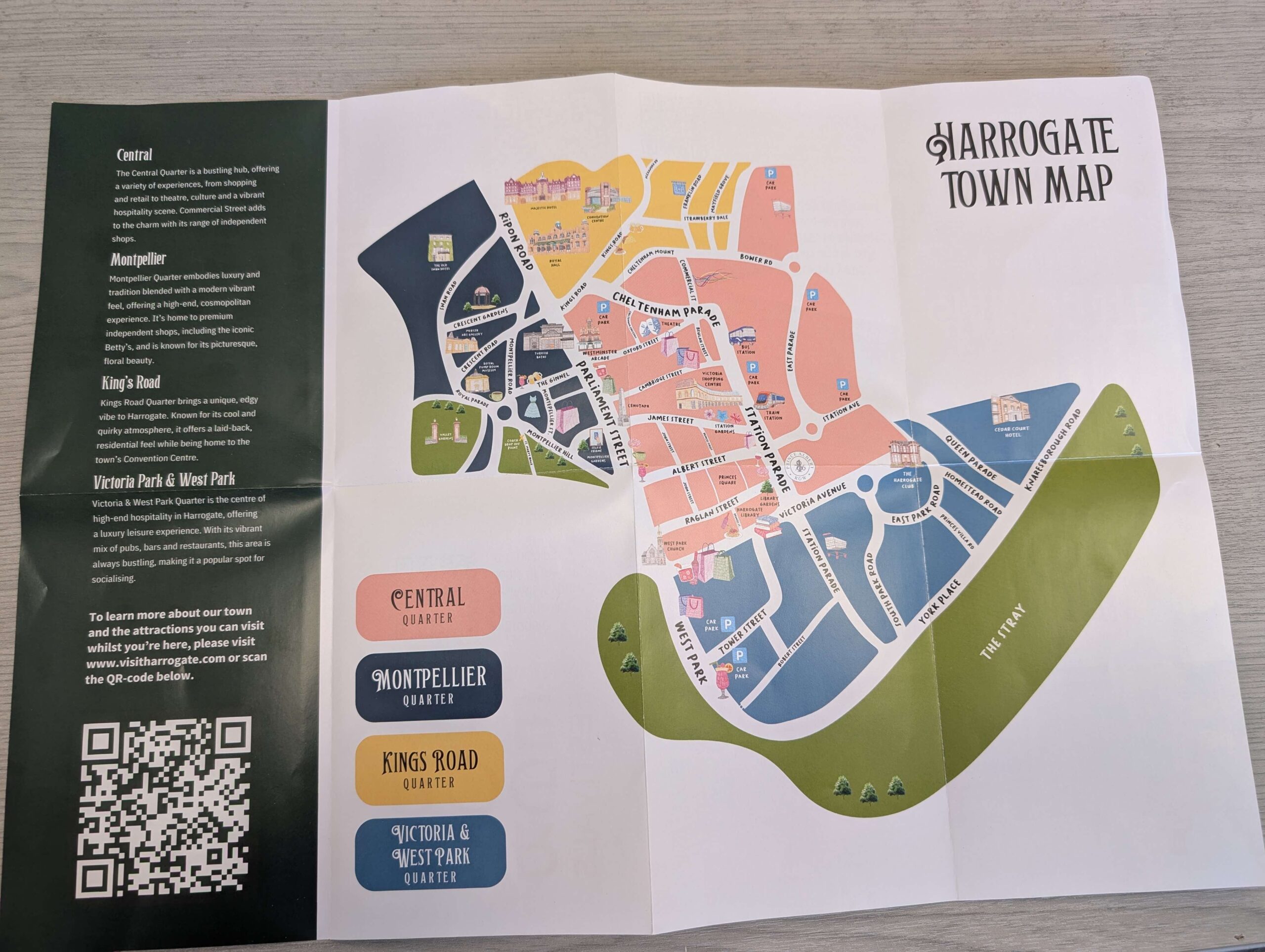 How a map and a postcard are ‘selling’ Harrogate