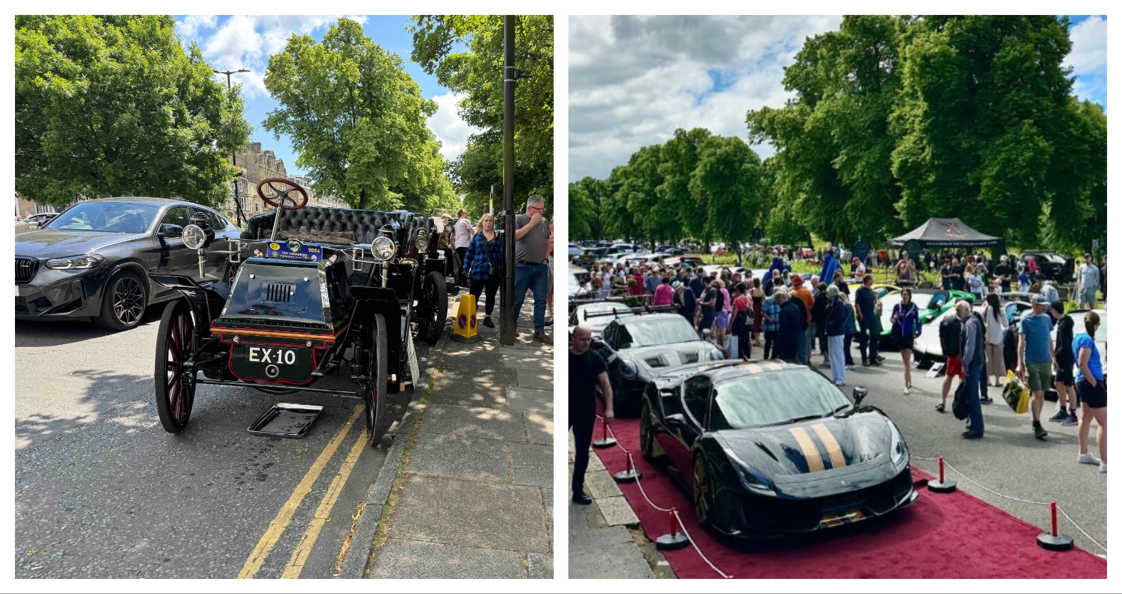 Harrogate town centre to host biggest ever veteran and modern supercar show