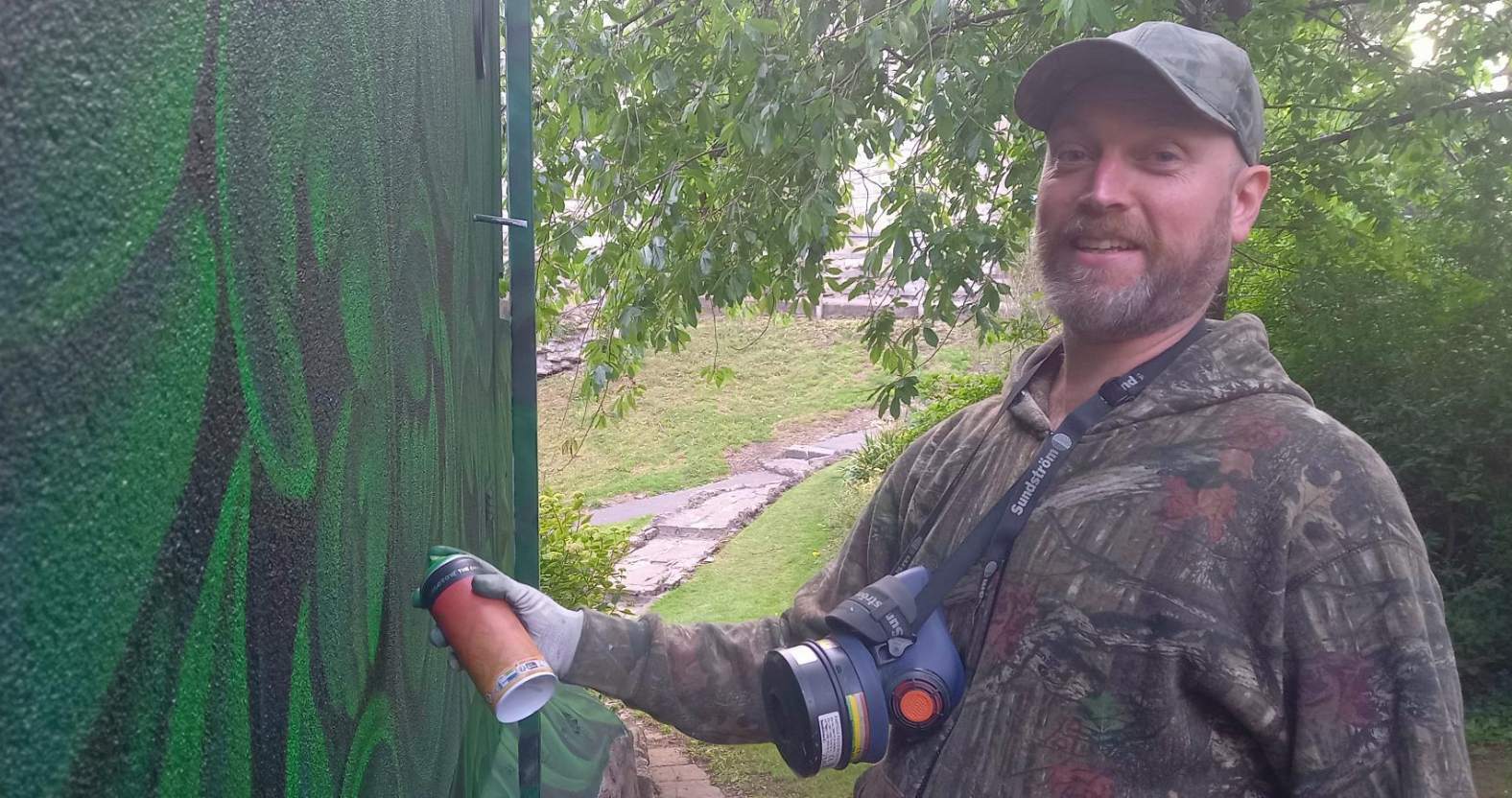 Knaresborough house gets marvellous mural makeover