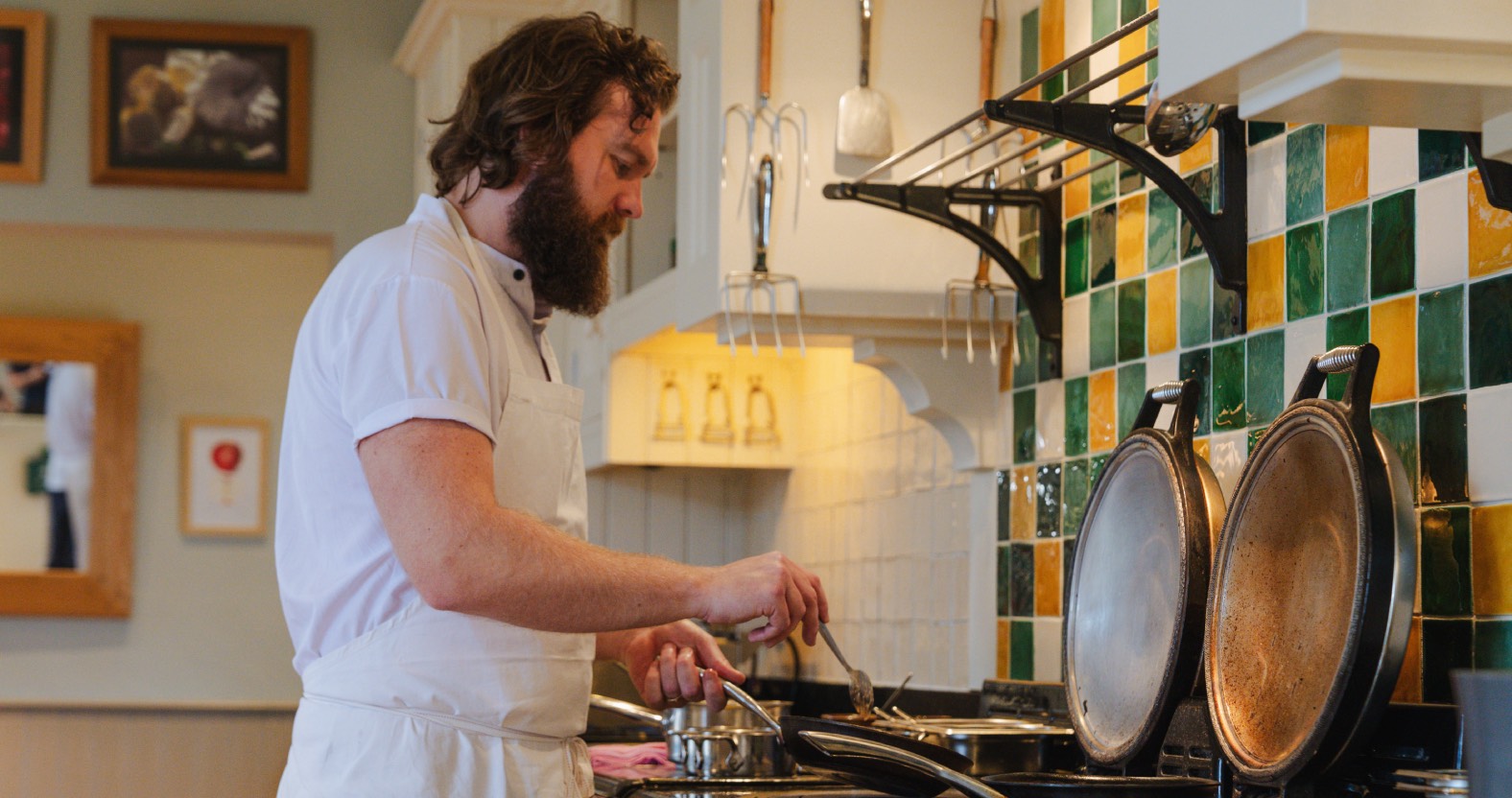 5 minutes with... Michelin-accredited chef Josh Barnes, Swinton Estate