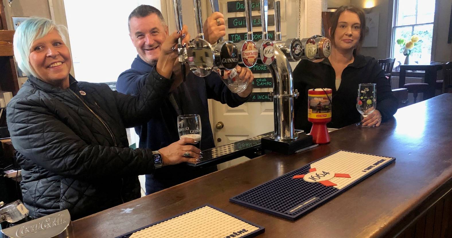 Red-letter day for postie Gary as famous Ripon pub reopens